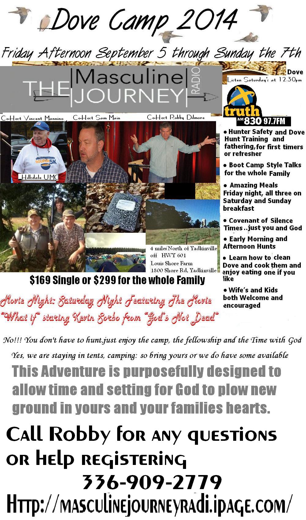 Dove Camp Flyer Vinnie Edition – Kingdom Pursuits